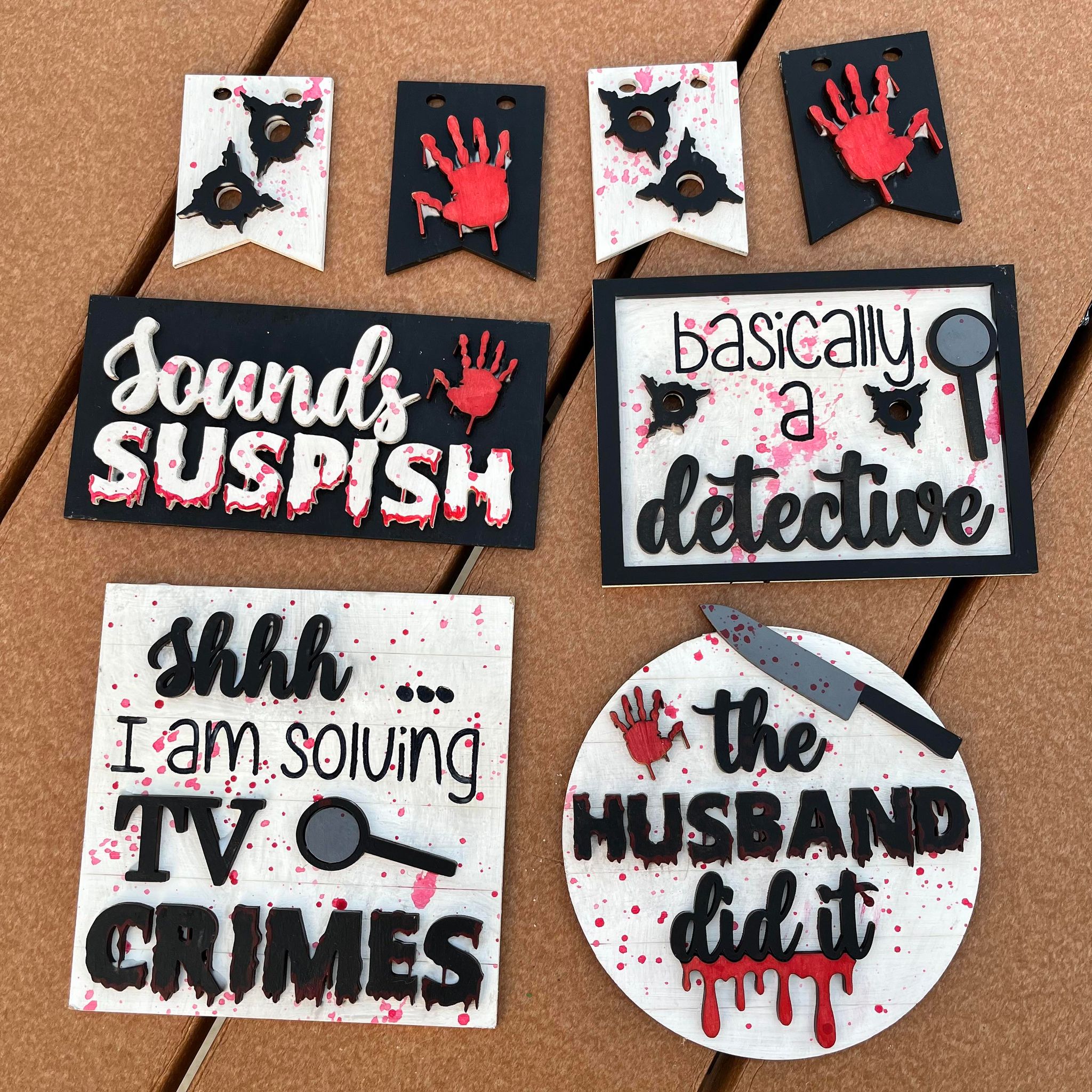 Crime Reader - True Crime Paint kit Tiered Tray Set | Home of Avedonia ...