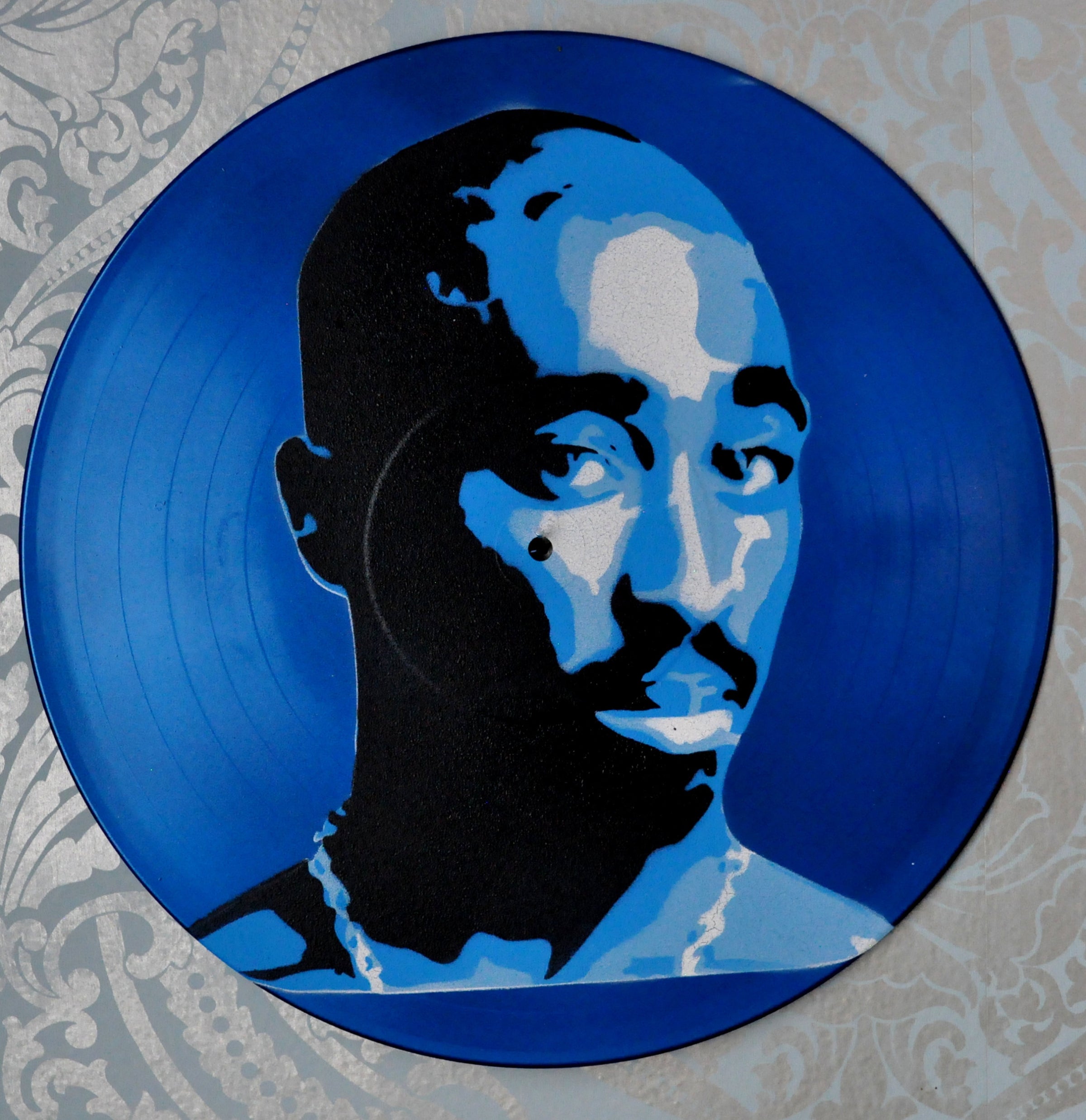 2pac Stencil