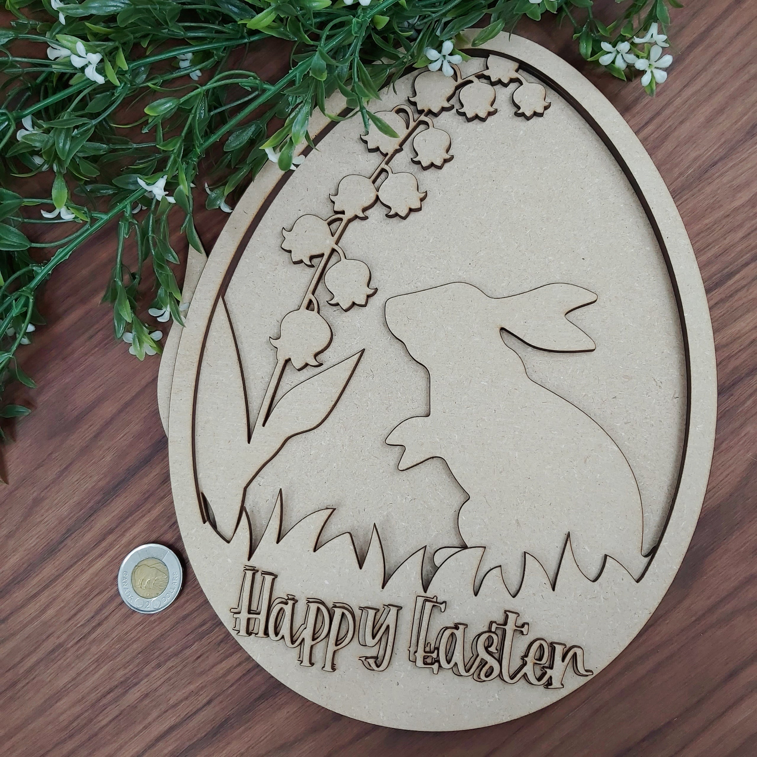 Laser cut Paint Kit Easter Theme Easter Bunny | Home of Avedonia Art ...