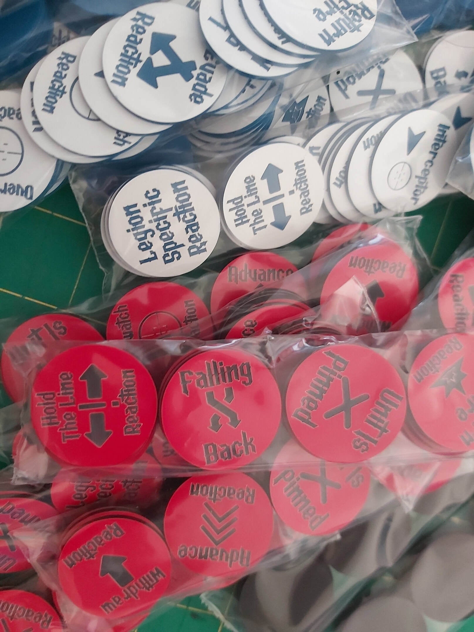 Custom WarGaming Tokens - Laser engraved - Many Colours Available ...